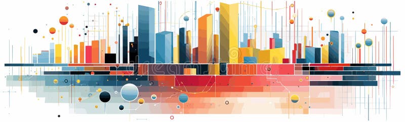 Digital Data and Big Tech Imagery Vector Simple 3d Isolated ...