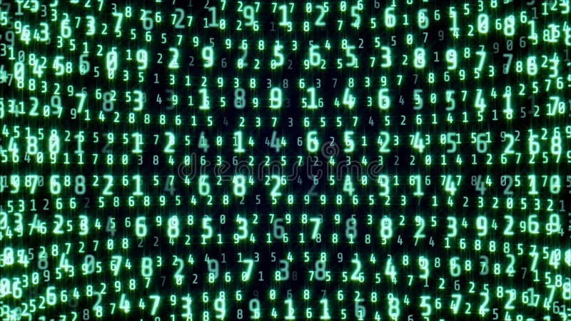 Digital Futuristic Data Sampling Running Statistic Code Counting Algorithm System Ui Virtual