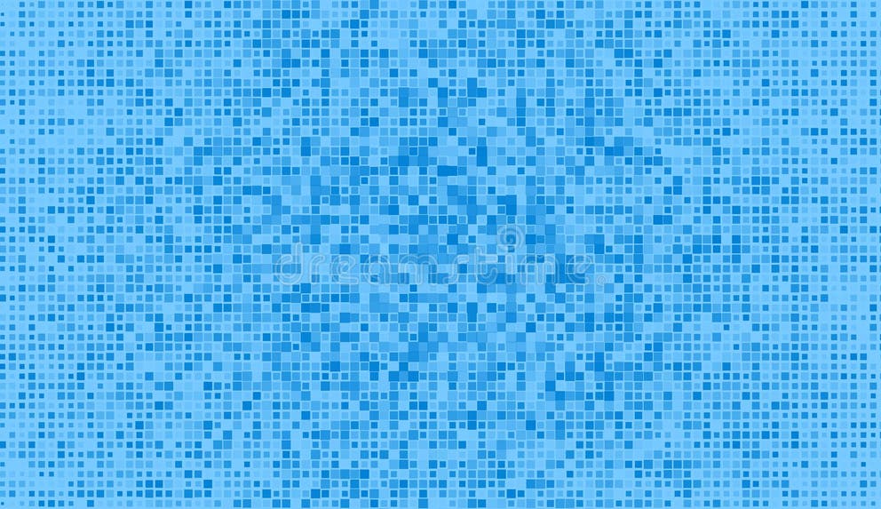 Digital Data Blue Pattern Pixel Background. Symbols Pattern. Math ...
