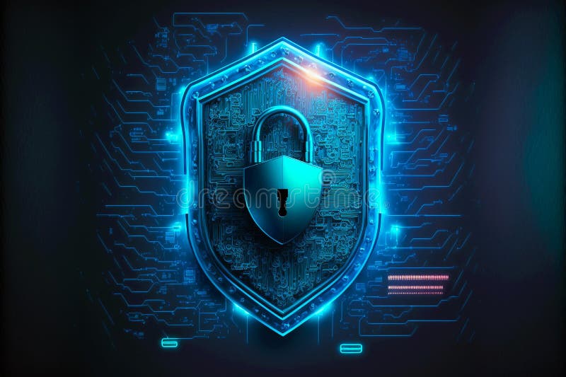 Digital Data and Cyber Security Protection Concept Technology. Identity ...