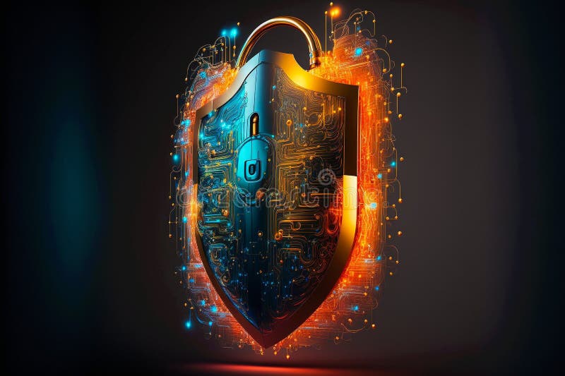 Digital Data and Cyber Security Protection Concept Technology. Identity ...