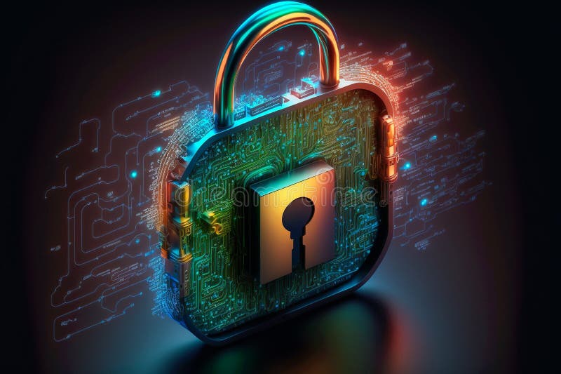 Digital Data and Cyber Security Protection Concept Technology. Identity ...