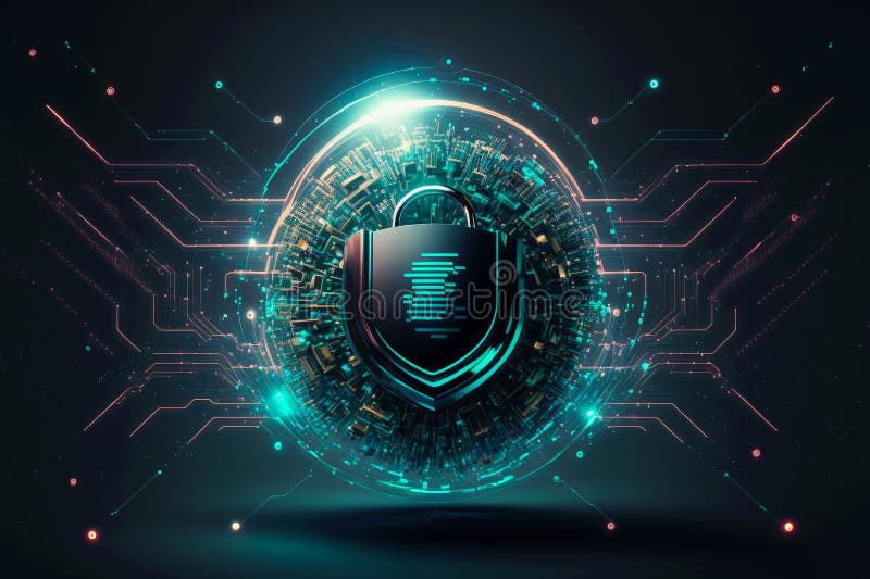 Digital Data and Cyber Security Protection Concept Technology. Identity ...