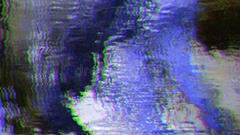 Digital Data Error Neon Sci-fi Holographic Background. Stock Video ...