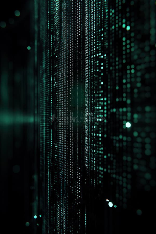 Digital Data Flow Creates Intricate Patterns in a Dark Environment ...