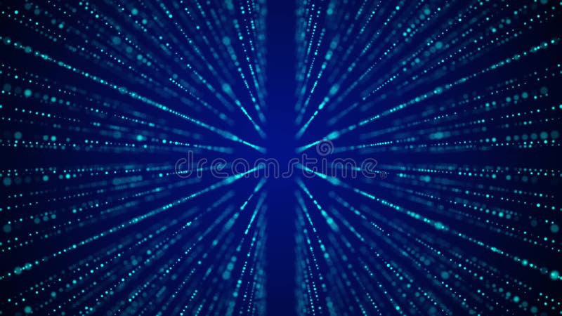 Computer Technology Background. Digital Data Flow. Network Connection ...