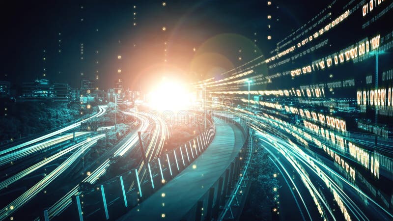 Digital Data Flow on Road in Concept of Cyber Global Communication and ...