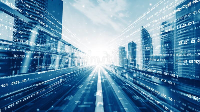 Digital Data Flow on Road in Concept of Cyber Global Communication and ...