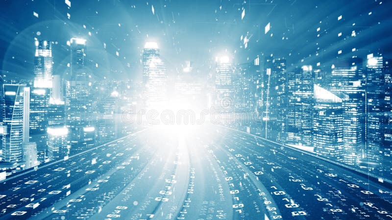 Digital Data Flow on Road in Concept of Cyber Global Communication and ...