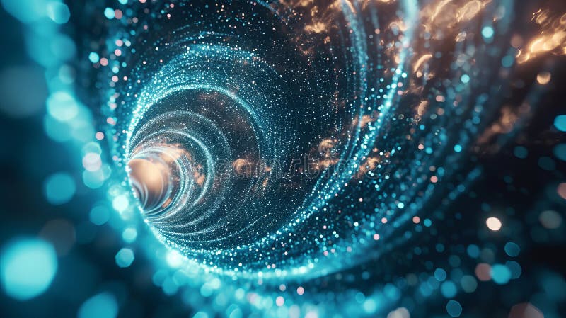 Digital Data Flow on Road with Motion Blur To Create Vision of Fast ...