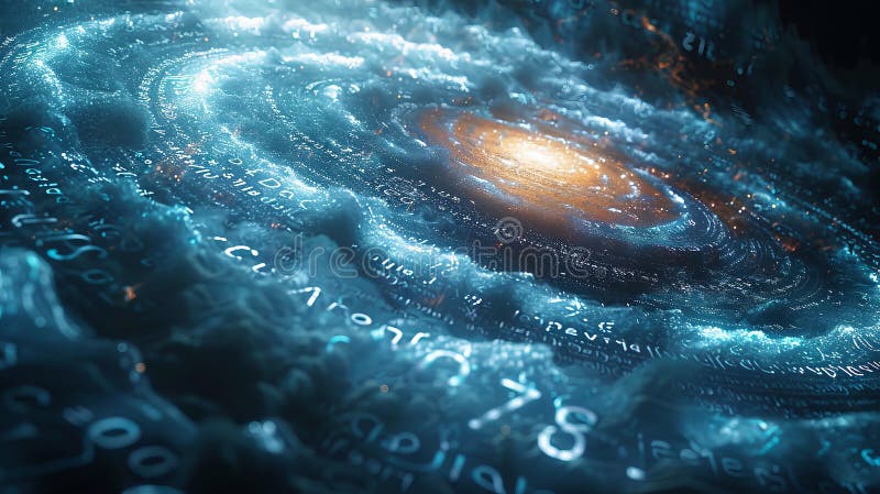 Digital Data Flow on Road with Motion Blur To Create Vision of Fast ...