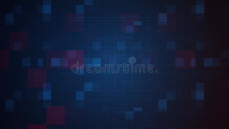 Digital Hacking Sequence Binary Code And Data Stream Stock Video