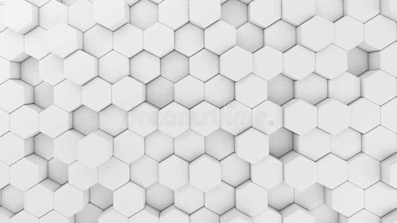 Digital Data. Hexagon Shape in Structure of Architecture Technology ...