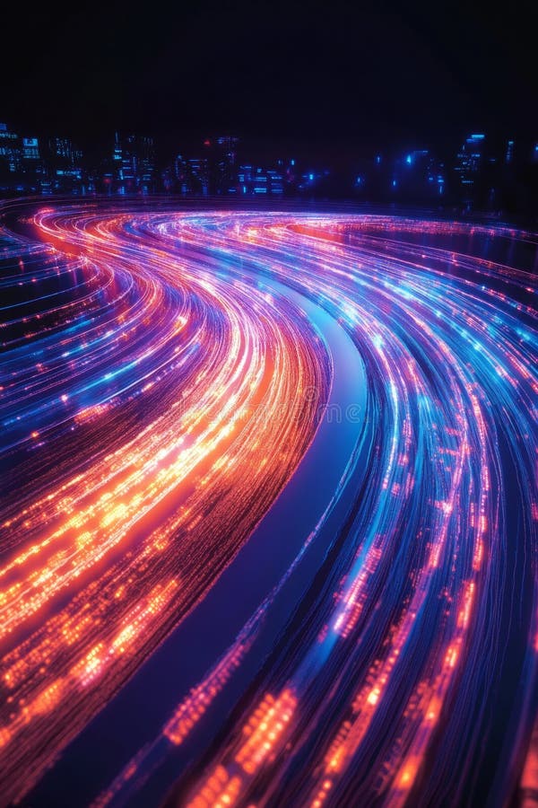 Digital Data Highway Fast Speed Transfer, Future Technology, Disruptive ...