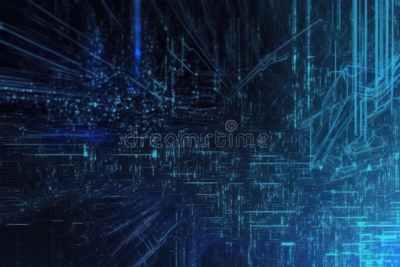 Digital Data Network Background, Cyberspace, Internet Network and ...