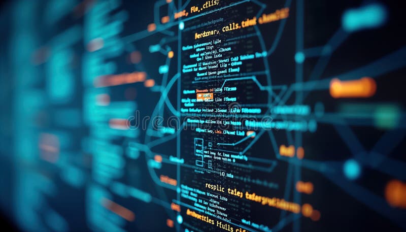 Digital Data Organization Concept Displayed on Screen. Metadata Tagging ...
