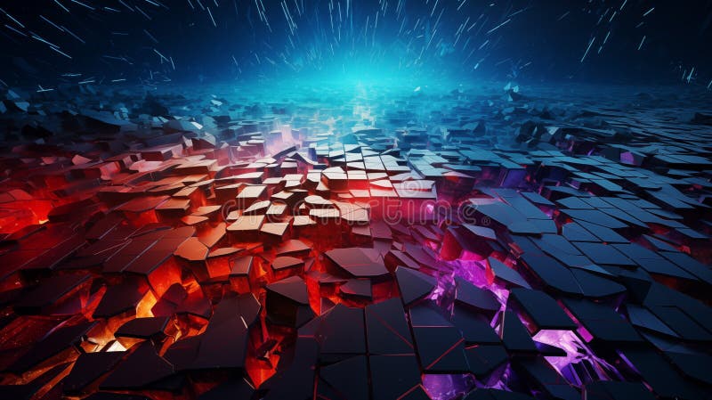 Digital Data PC Computer Web Gaming Wallpaper Background Art Stock ...