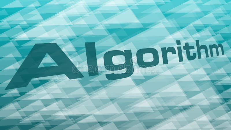 Digital Data Processing Algorithm Vector Symbol Creative Triangles