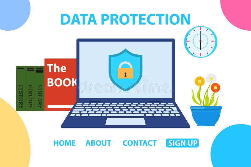 Digital Data Protection, Privacy. Security Network, Personal Access and ...