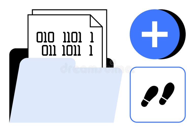 Digital File Organization Symbols Stock Illustrations – 140 Digital ...