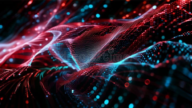 Digital Data Stream stock footage. Video of cyber, visual - 303606870