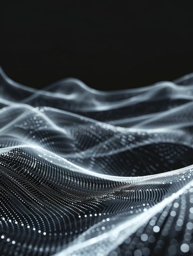 Digital Data Streams stock image. Image of computer - 371929041