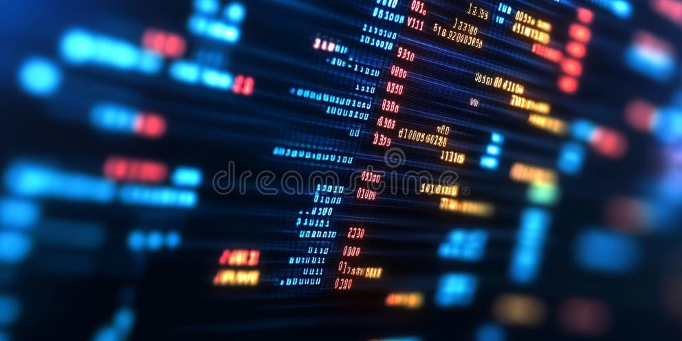 Digital Data Streams Transforming Information into Knowledge for Enhanced Future Insights Stock ...