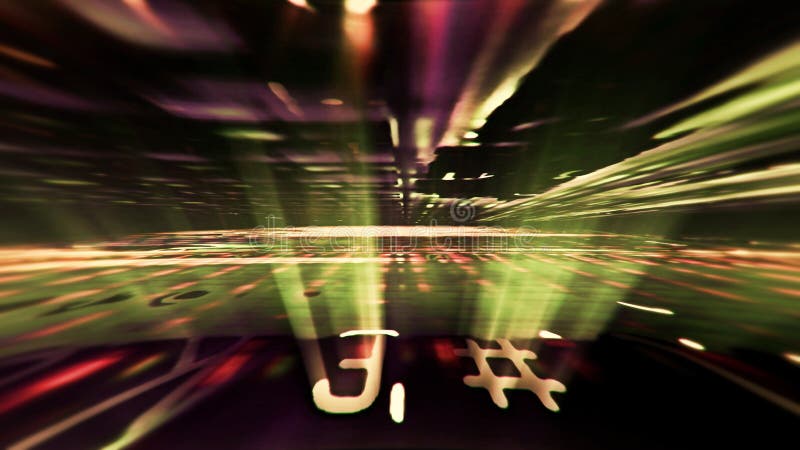 Digital Data Chaos 0354 stock image. Image of futuristic - 43760763