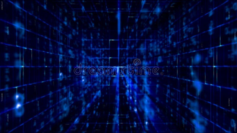 Digital Data Code Network Interface Technology Stock Footage - Video of ...