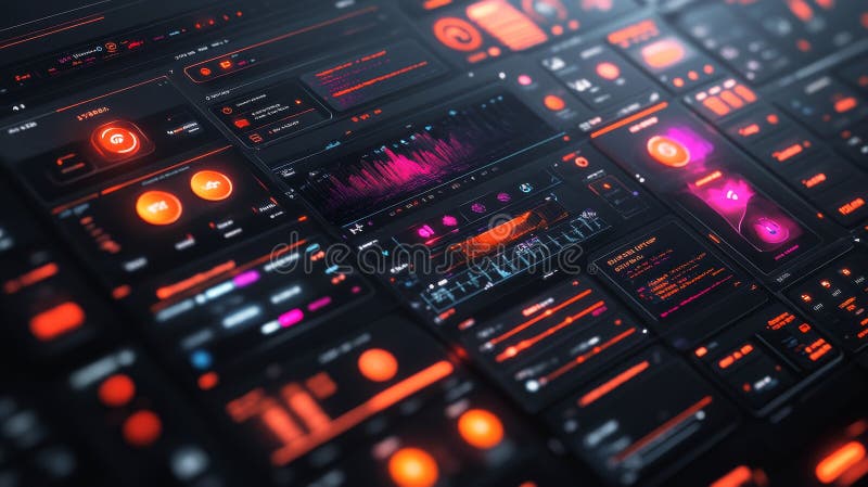 Digital Data Visualization in a Futuristic Virtual Environment with ...