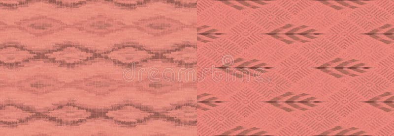 Digital Design Allover Top Bottom Flower Pattern Stock Illustration ...