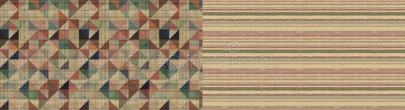 Digital Design Allover Top Bottom Flower Pattern Stock Illustration ...