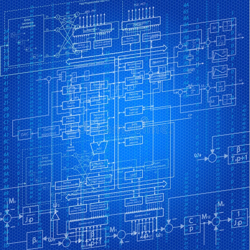 Design digital electrical stock illustration. Illustration of high ...
