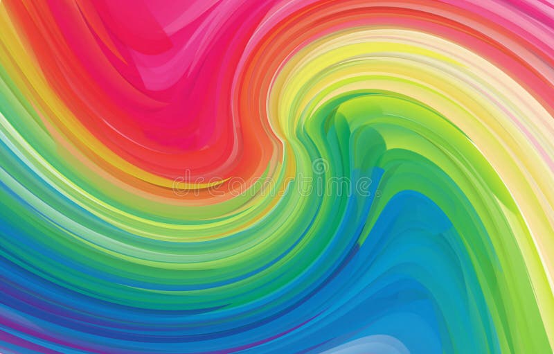Digital Design of Multicolored Texture Stock Illustration ...