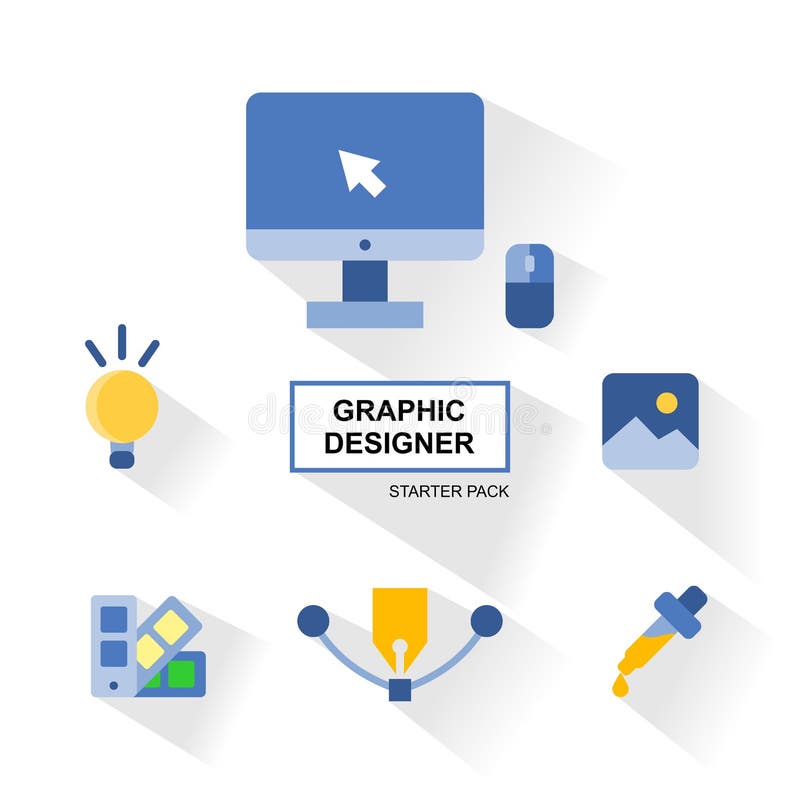 Designer Starter Pack Stock Illustrations – 4 Designer Starter Pack ...