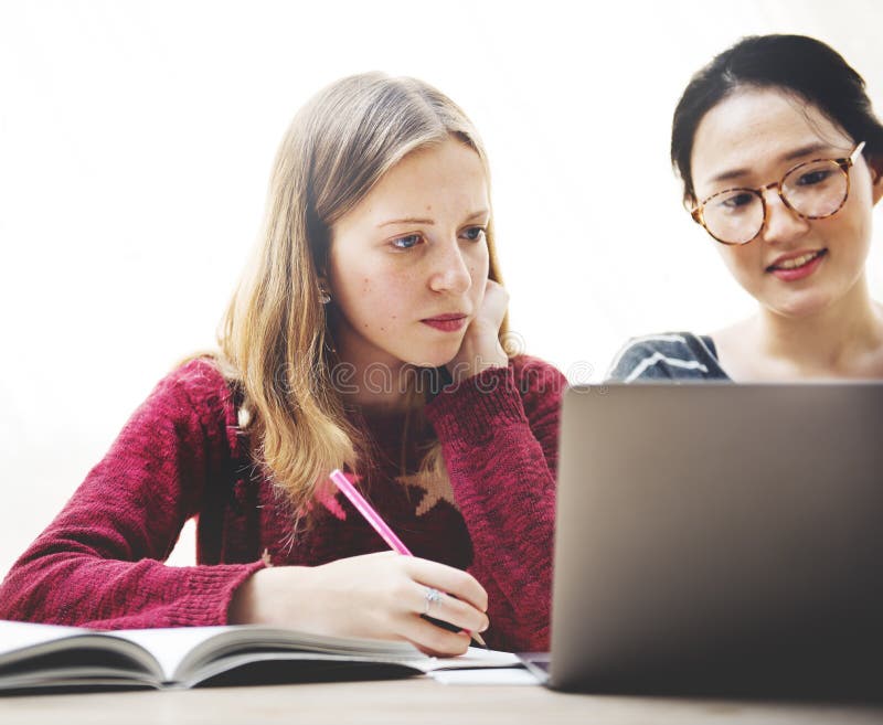 Digital Device Learning Studying Internet Casual Concept Stock Photo ...