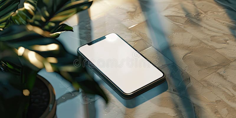 Digital Device Mockup, Mobile Phone Screen Mockup Template Stock ...