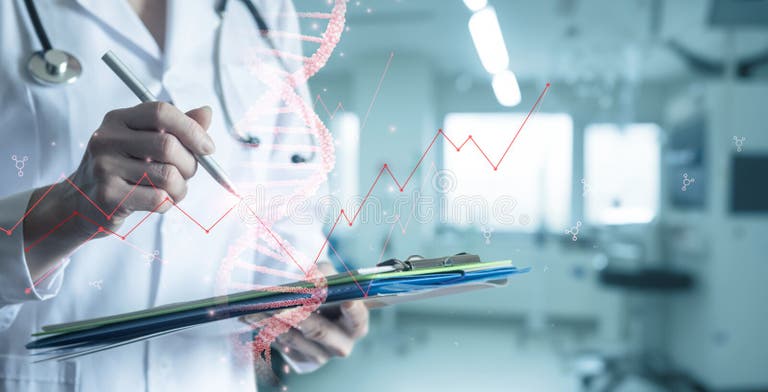 Digital Diagnostics for Doctors Stock Photo - Image of integration ...