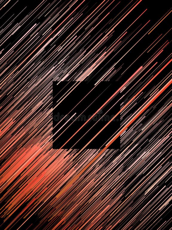 Digital Diagonal Orange Lines Abstract Background. Computer Generated ...