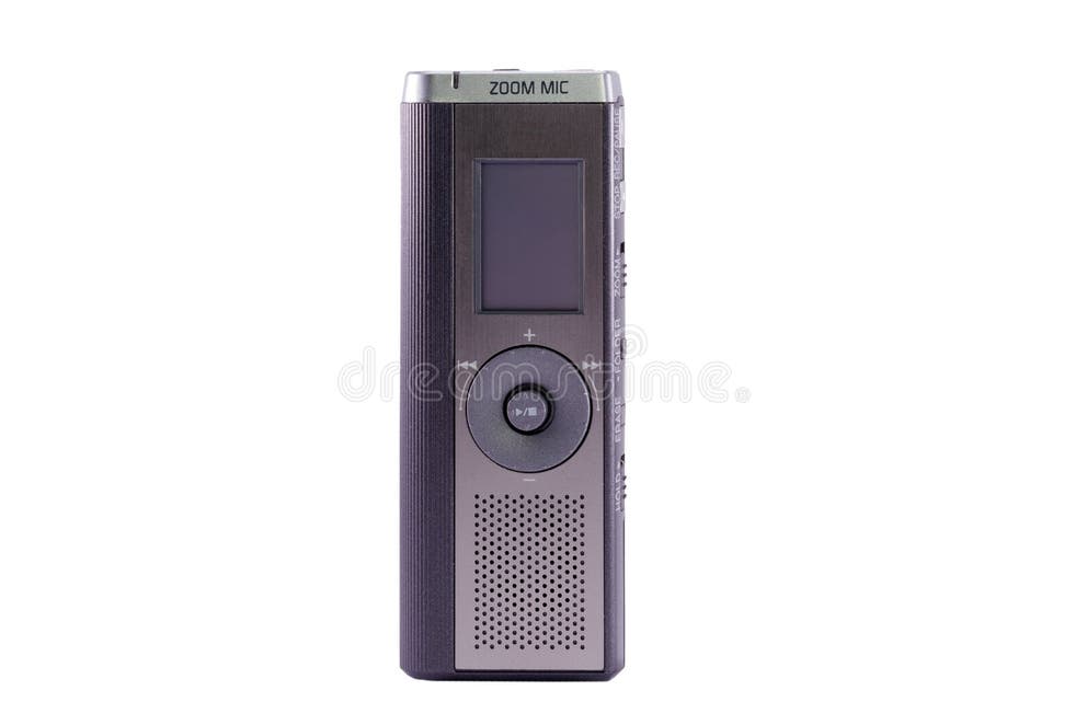 Digital Dictaphone stock image. Image of buttons, dictation - 29258111