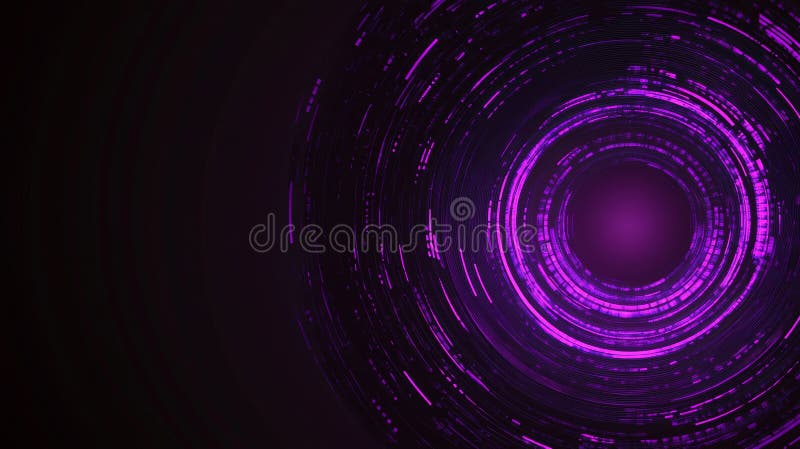 Digital Disco Theme Lilac Circle Background Illustration Stock Photos ...