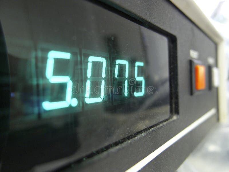 Digital display stock photo. Image of measure, engineering - 12645878