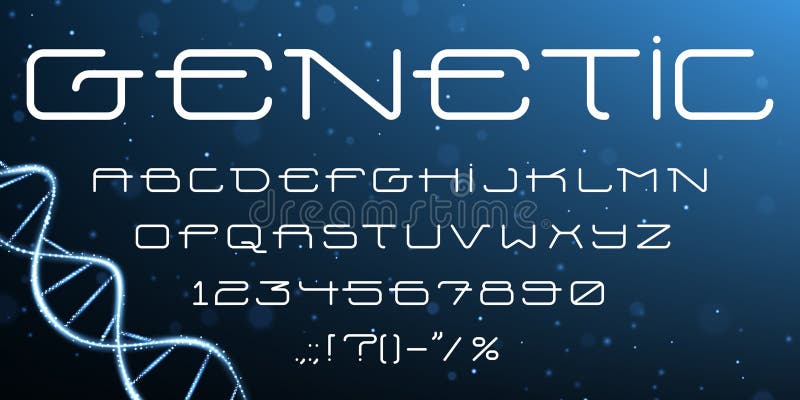 Tech Font Vector Alphabet Stock Illustrations – 154,715 Tech Font ...