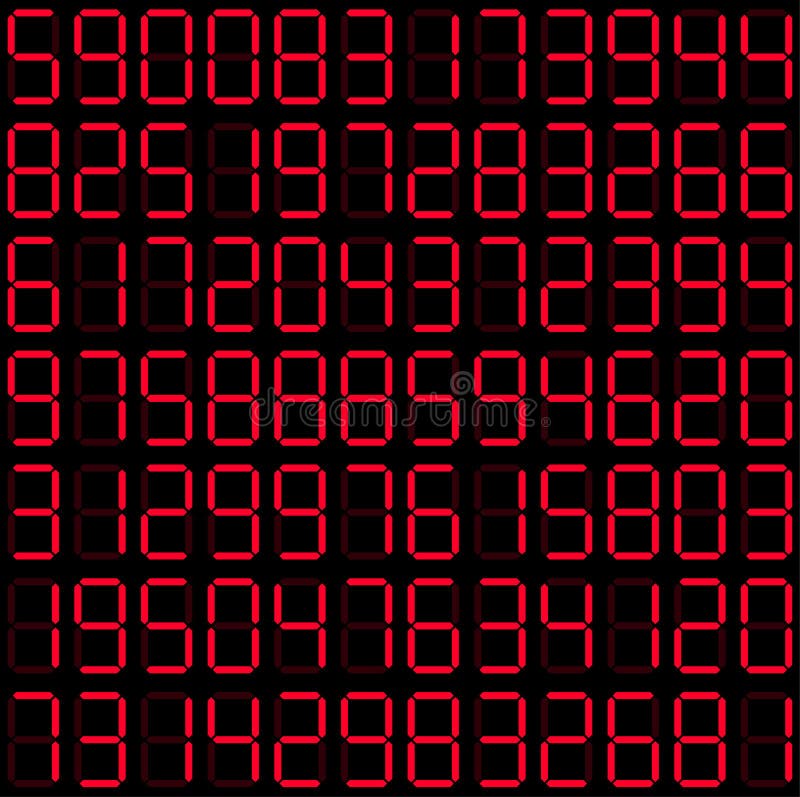 Random Numbers Stock Illustrations – 5,761 Random Numbers Stock ...