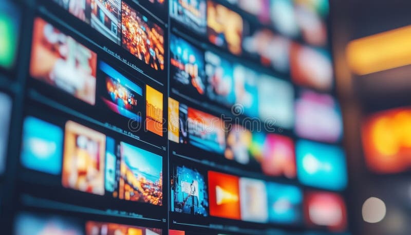 Digital Display with Streaming Multimedia Content, Images, and Videos ...