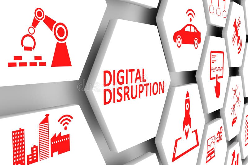 Digital Disruption Transformation Innovation Technology Business ...