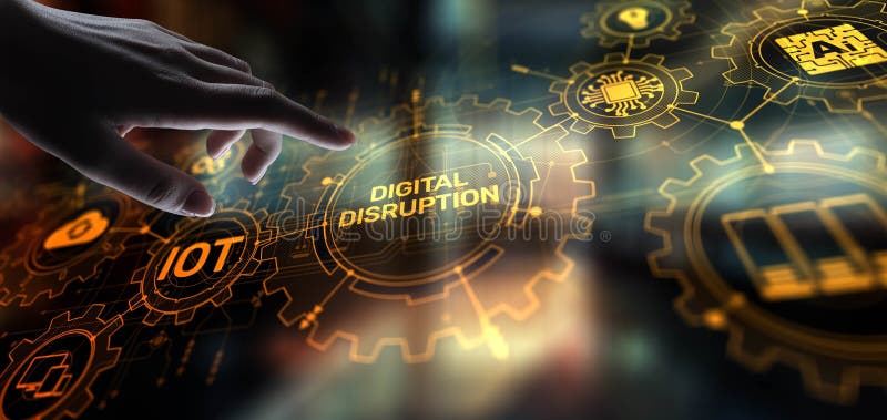 Digital Disruption Concept: Transforming Industries through Innovative ...