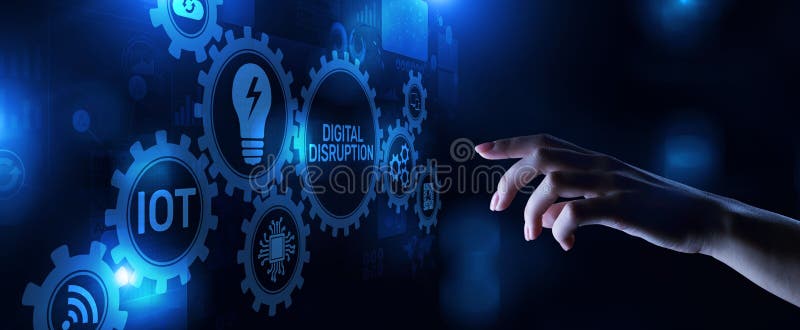 Digital Disruption Transformation Digitalization Innovation Technology ...