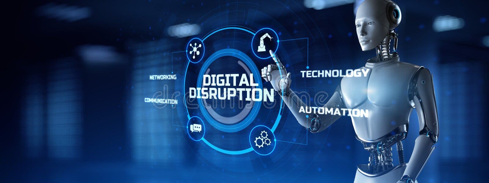 Digital Disruption Transformation Innovation Technology Business ...