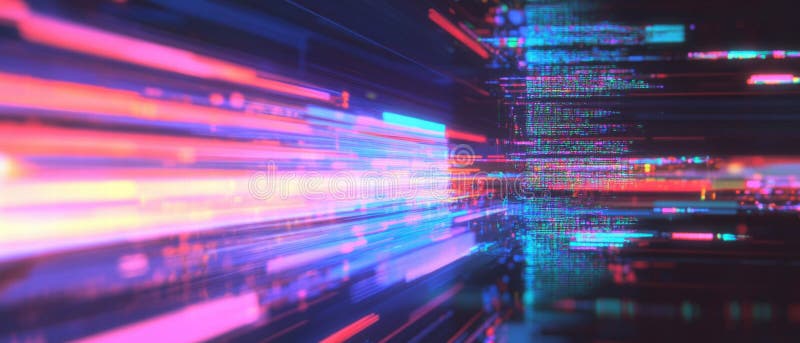 Digital Distortion Artwork Showcasing Glitch Databending and Corrupted ...